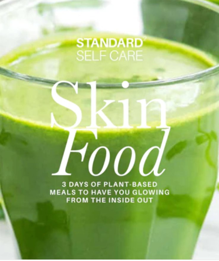 3-Day Skin Foods Meal Guide by Standard Self Care